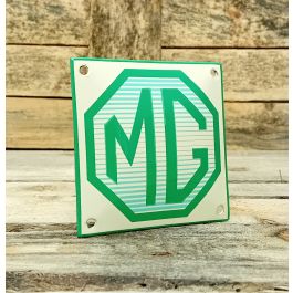 MG-Grun automobilschilder klein